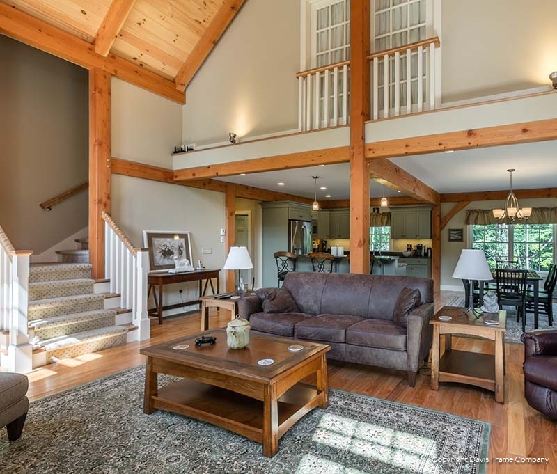 Timber Frame Homes, Post & Beam Plans and Barn Homes | Davis Frame