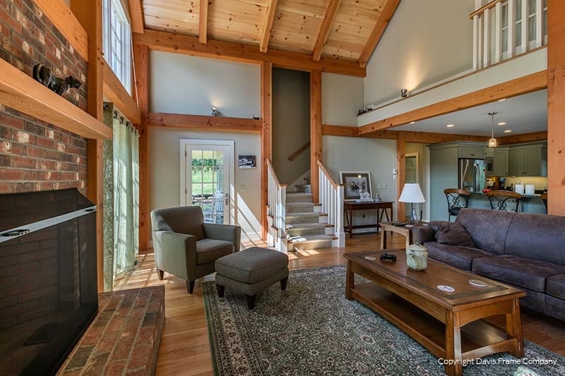 Timber Frame Homes, Post & Beam Plans and Barn Homes | Davis Frame