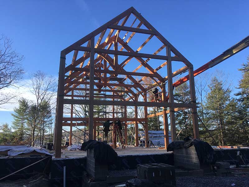 Timber Frame Homes, Post & Beam Plans and Barn Homes | Davis Frame