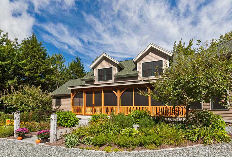 Timber Frame Home Plans from Davis Frame - 1000 to 2000 square feet