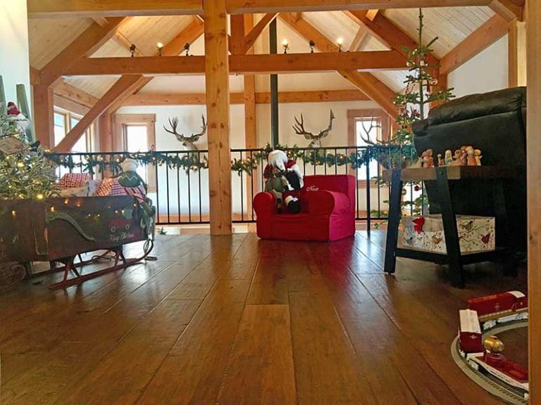 Home For the Holidays in a Timber Frame Home | Davis Frame Blog