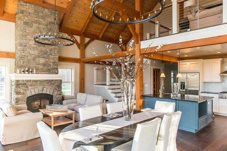 Popular Timber Frame Floor Plan | Davis Frame Company