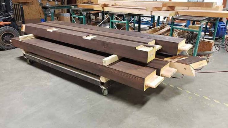 Custom Stains and Finishes for Your Timber Frame Home | Davis Frame Blog
