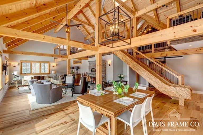 An Open Floor Plan Allows for Easy Entertaining | Davis Frame Blog